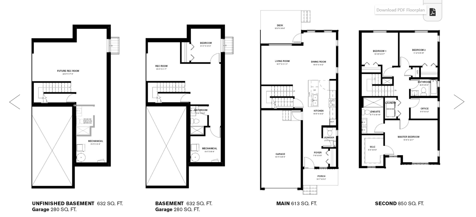 South Point - The Brighton Floor Plan, Airdrie AB | Livabl