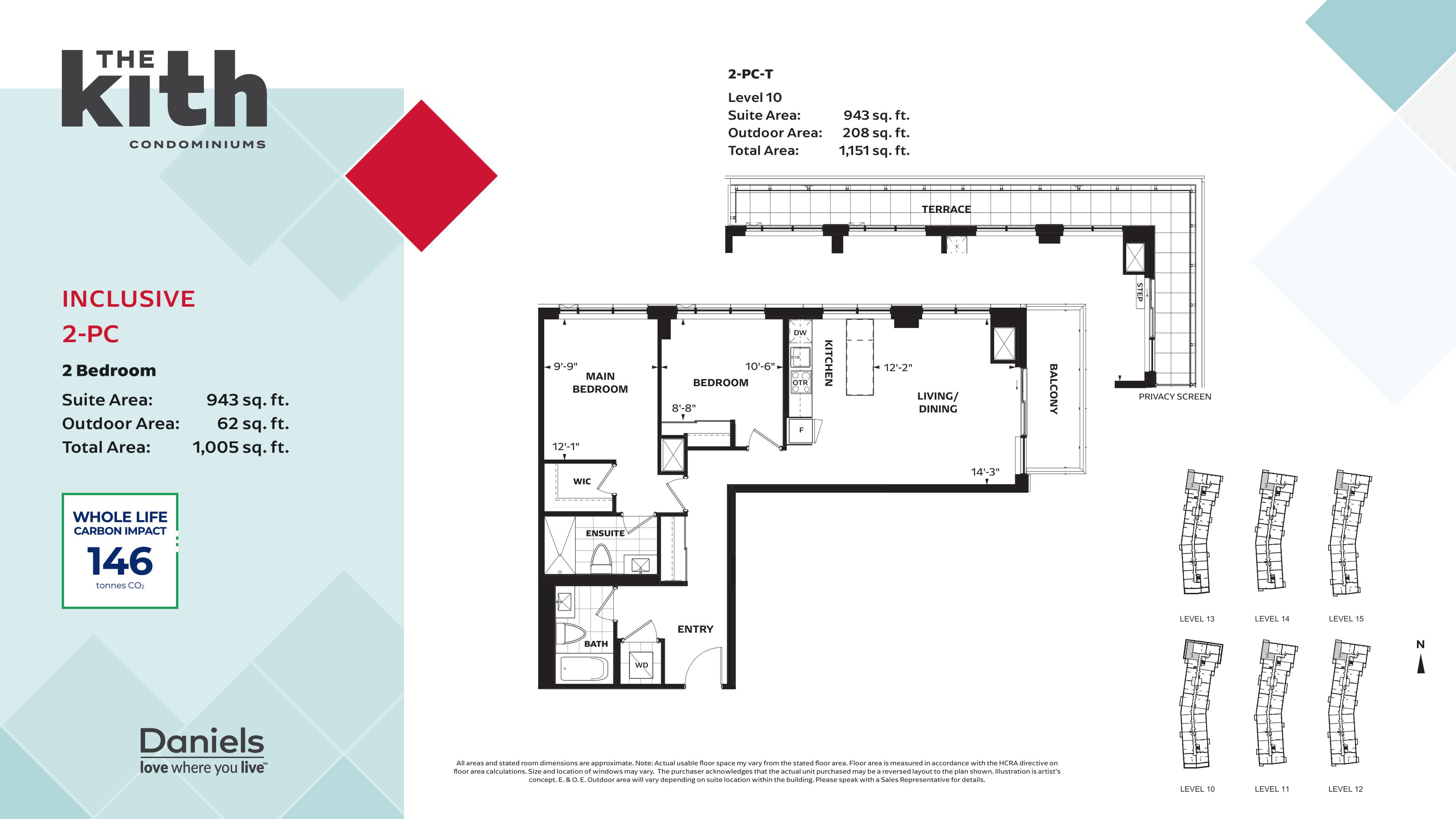 The Kith Condominiums - Inclusive Floor Plan, Mississauga ON | Livabl