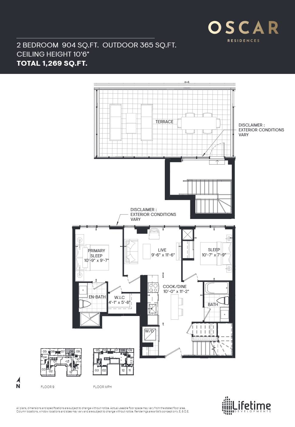 Oscar Residences | O-904 | Floor Plans and Pricing