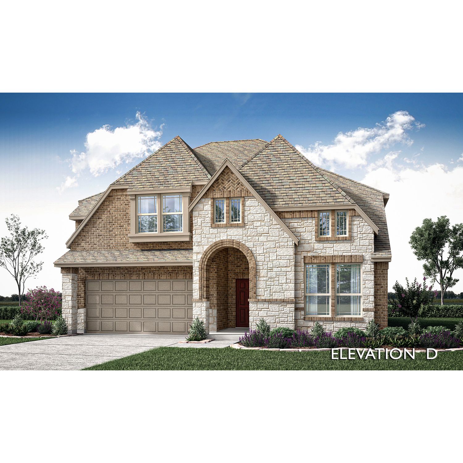 Violet II floor plan at Terracina in Rockwall, TX