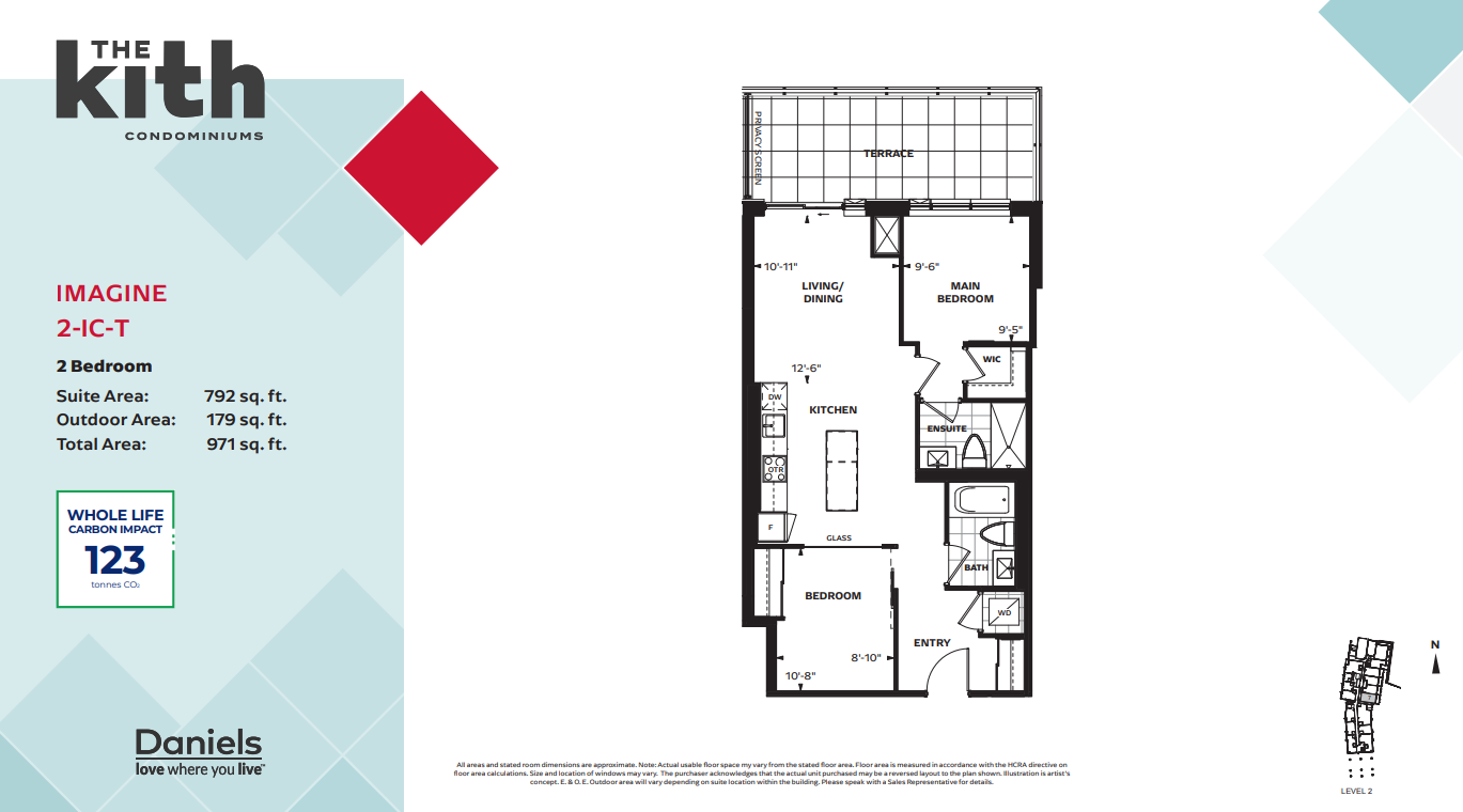 The Kith Condominiums - Imagine Floor Plan, Mississauga ON | Livabl