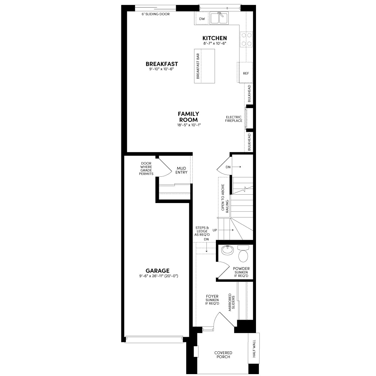 New Seaton - Glendale Floor Plan, Pickering ON | Livabl