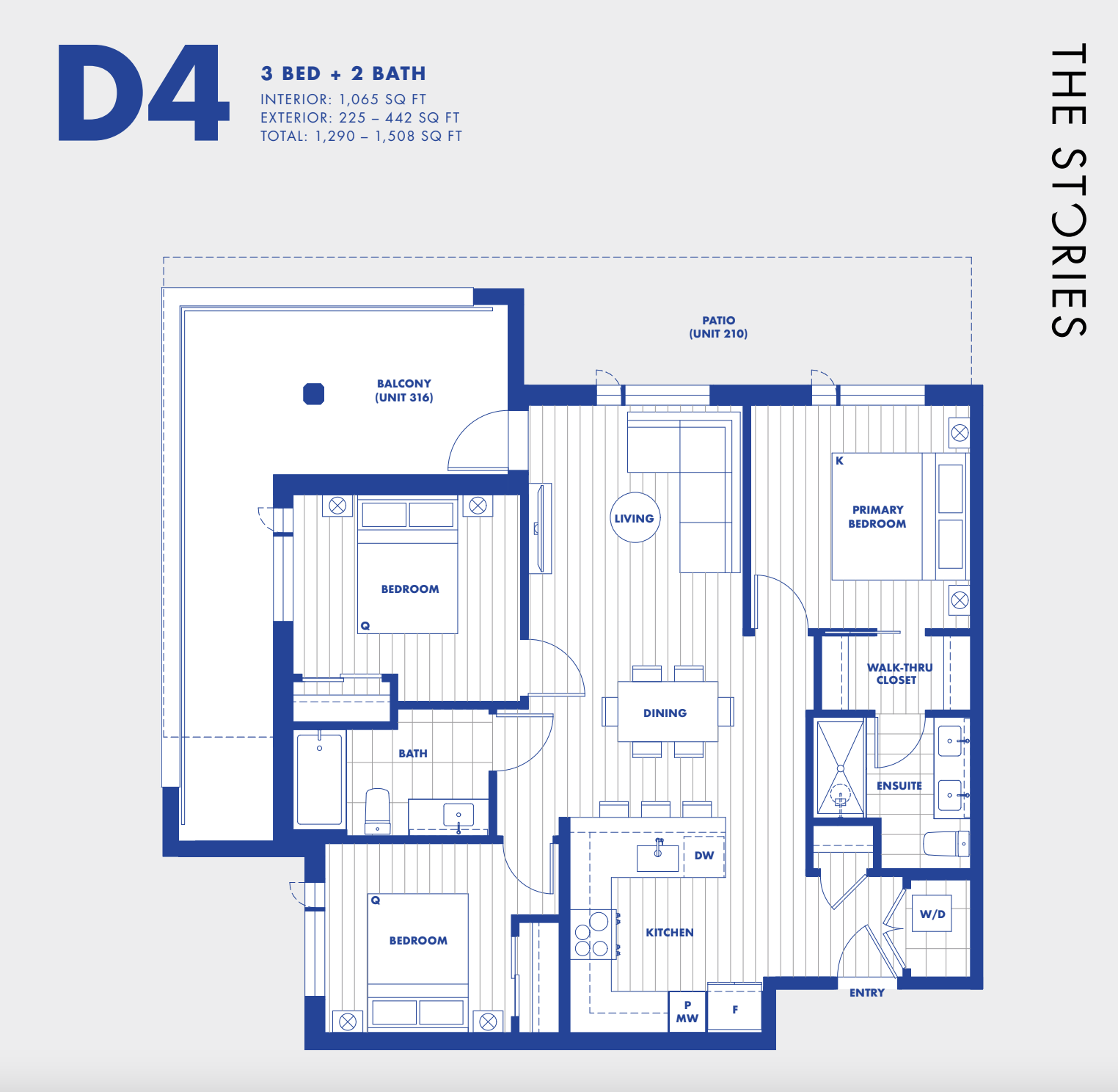 MTN Village - The Stories - D4 Floor Plan, Squamish BC | Livabl
