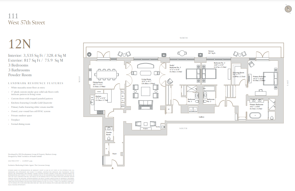 111 West 57th Street - 12N, Manhattan NY | Livabl