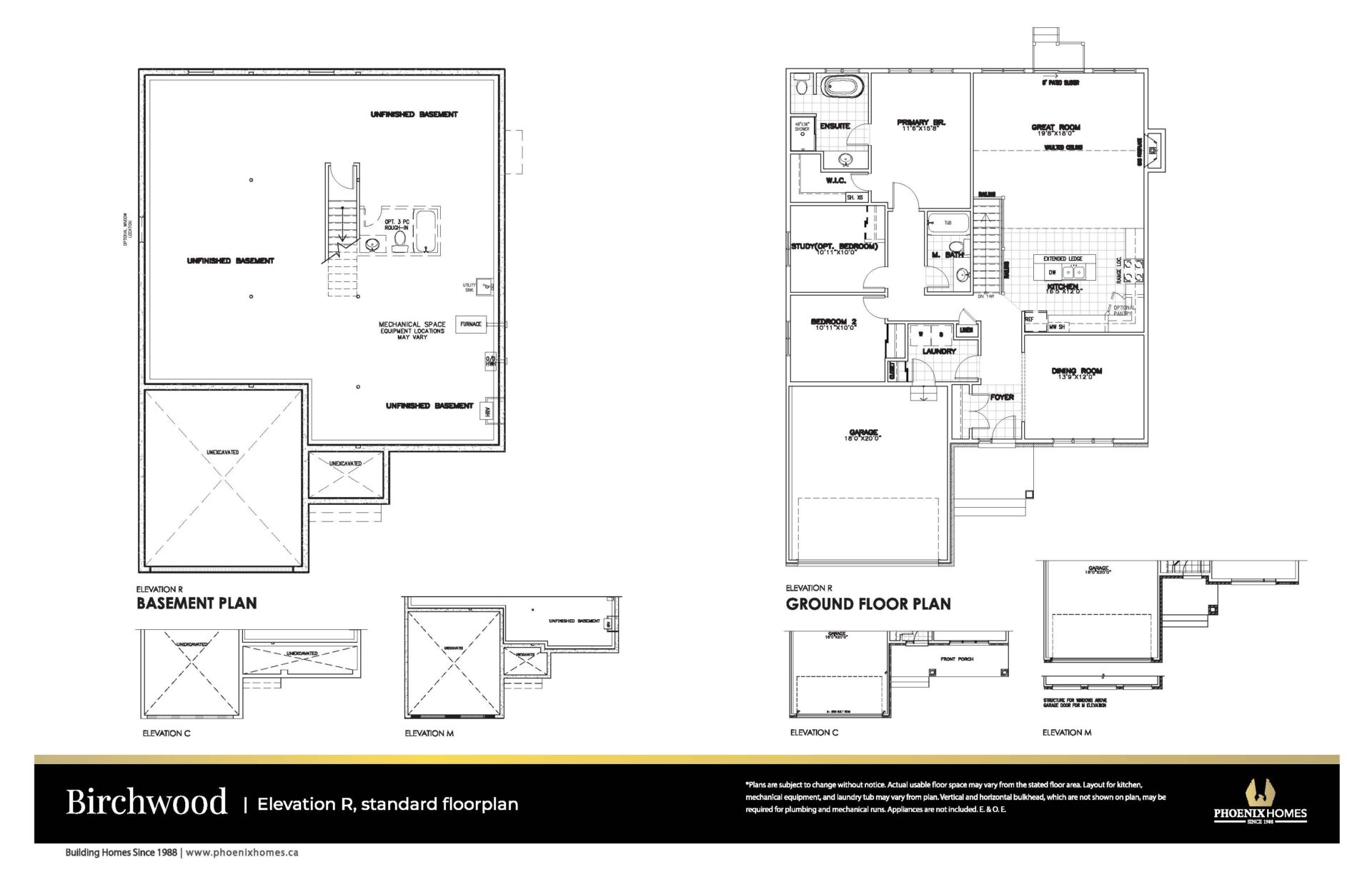 Diamondview Estates - Birchwood Floor Plan, Priv ON | Livabl