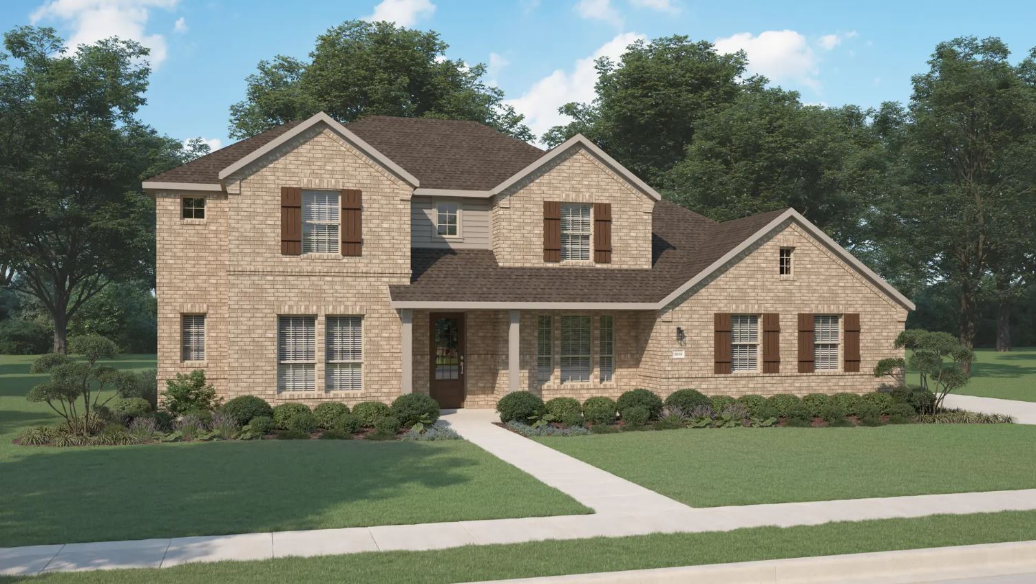 Ellis Ranch Estates - Emerson Floor Plan, Waxahachie TX | Livabl