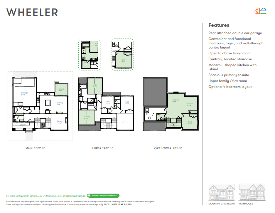Alpine Park - Wheeler Floor Plan, Calgary AB | Livabl