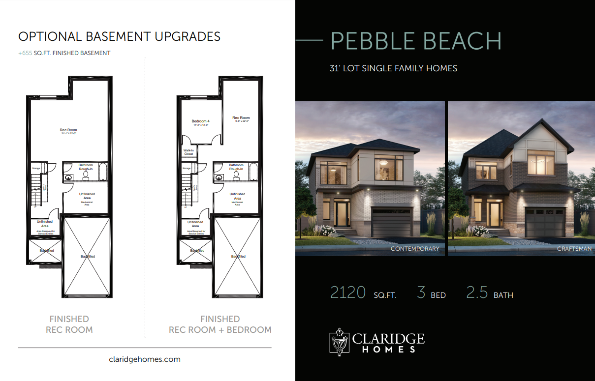 River's Edge - Pebble Beach Floor Plan, Ottawa ON | Livabl