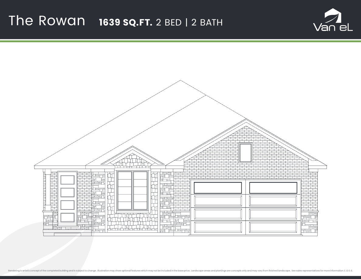 Ireland Heights - The Rowan Floor Plan, Simcoe ON | Livabl