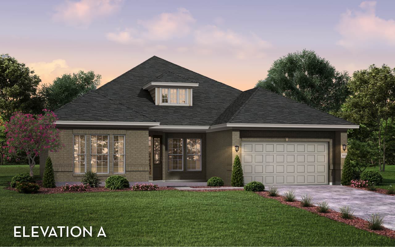 Suncreek Estates - Santa Barbara Floor Plan, Rosharon TX | Livabl