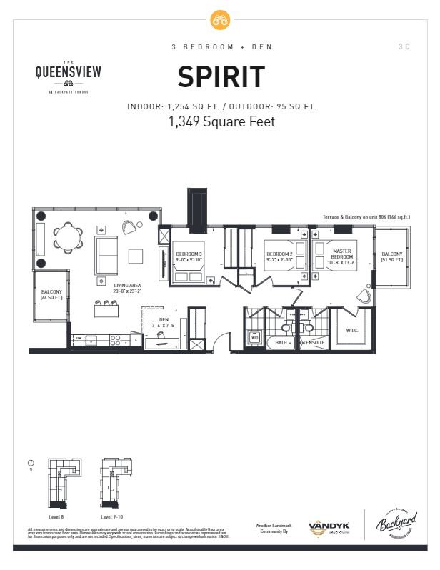 The Queensview at Backyard Condos | Spirit | Floor Plans and Pricing