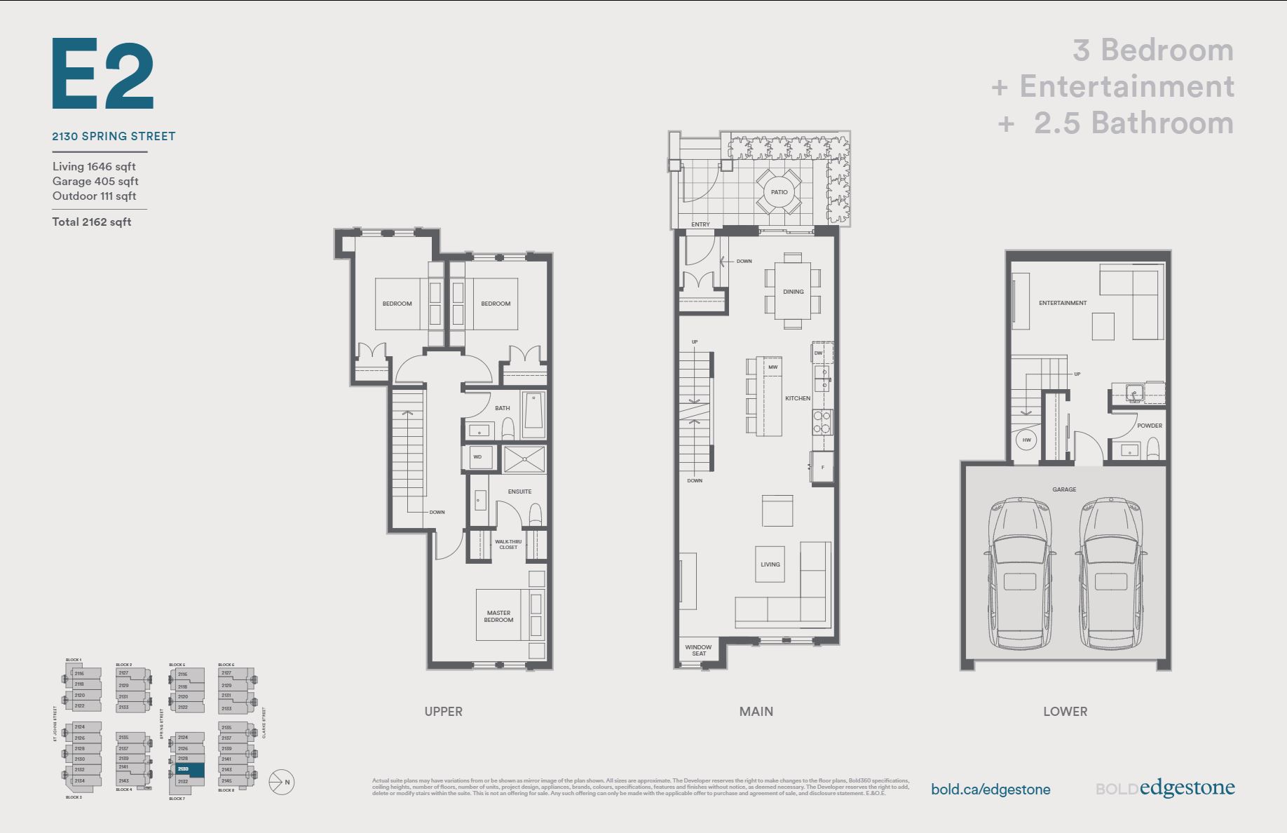 Edgestone | E2 | Floor Plans and Pricing