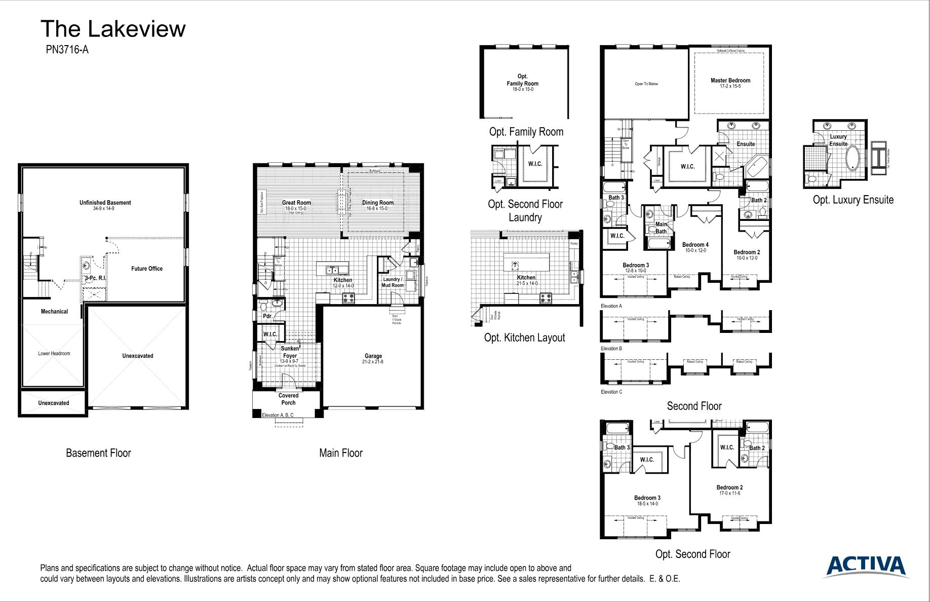 Doon South | The Lakeview | Floor Plans and Pricing