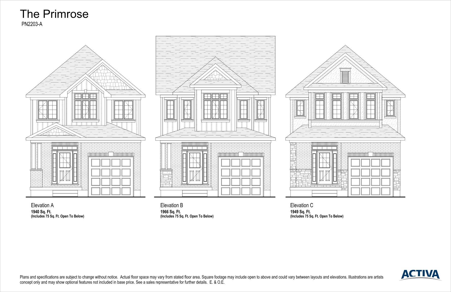 Doon South | The Primrose | Floor Plans and Pricing