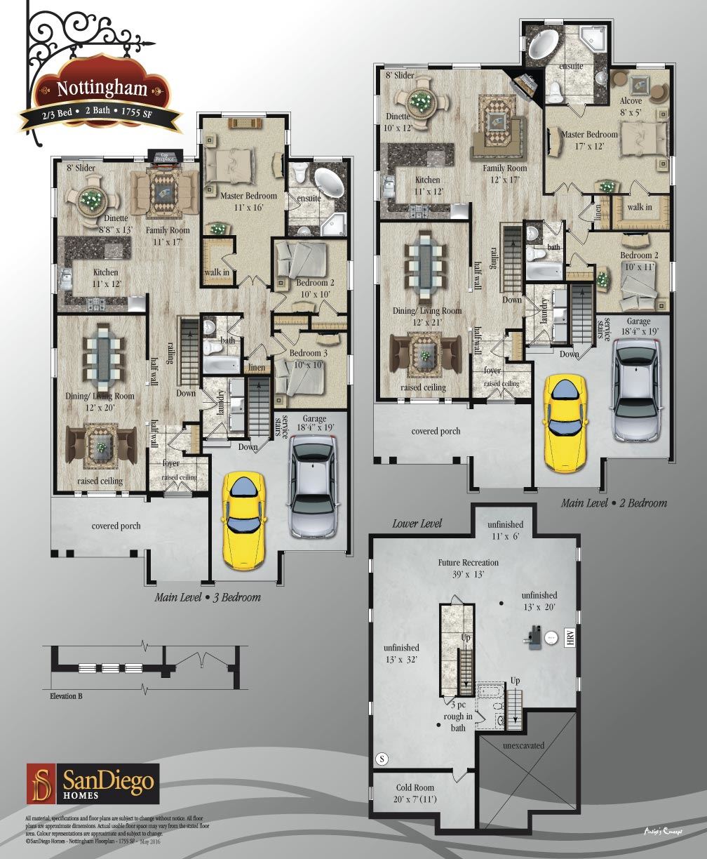 Riverside Living | The Nottingham | Floor Plans and Pricing