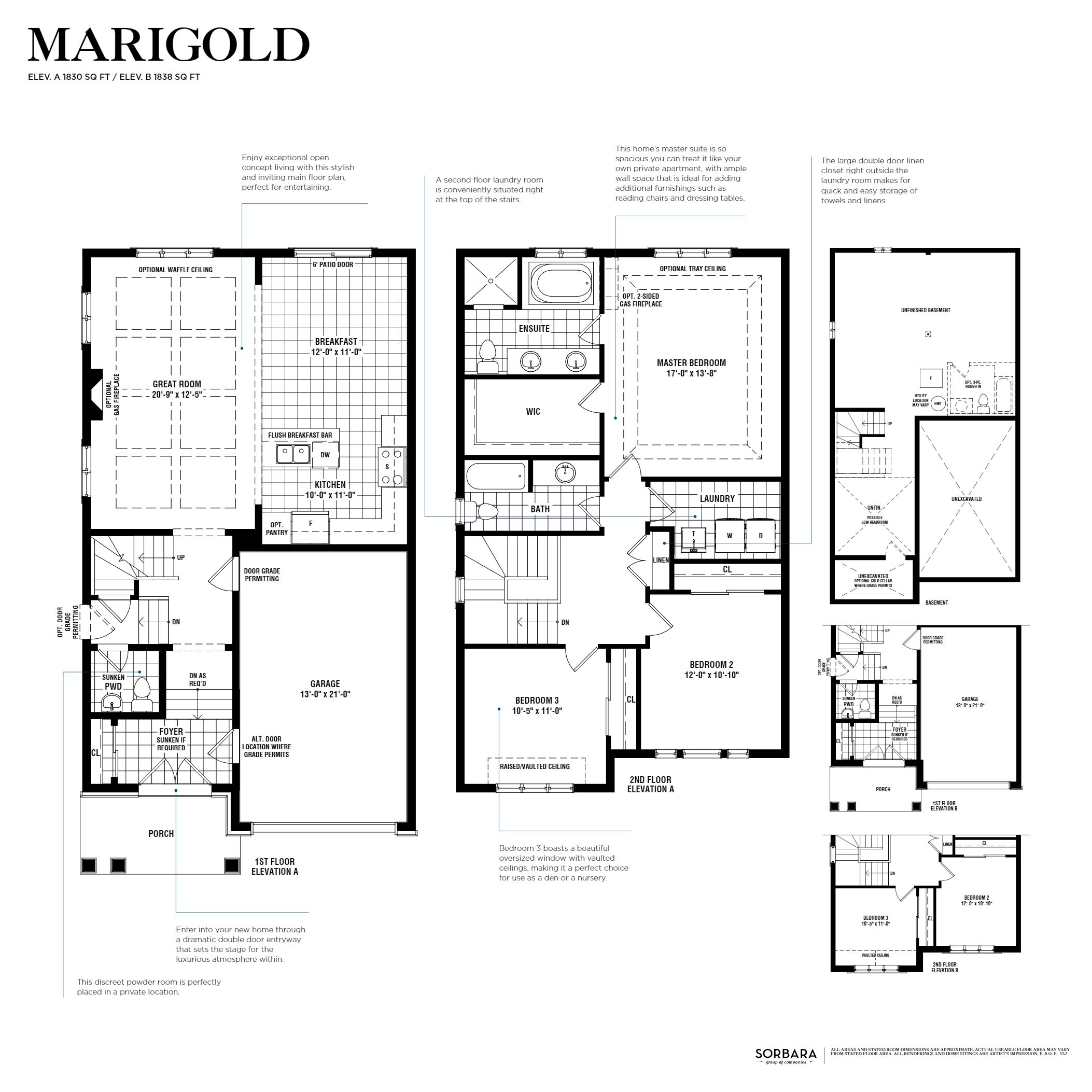 Summerfields Phase 2 | Marigold | Floor Plans and Pricing