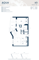 The Final Release at Aqua Waterfront Village | A3 | Floor Plans and Pricing