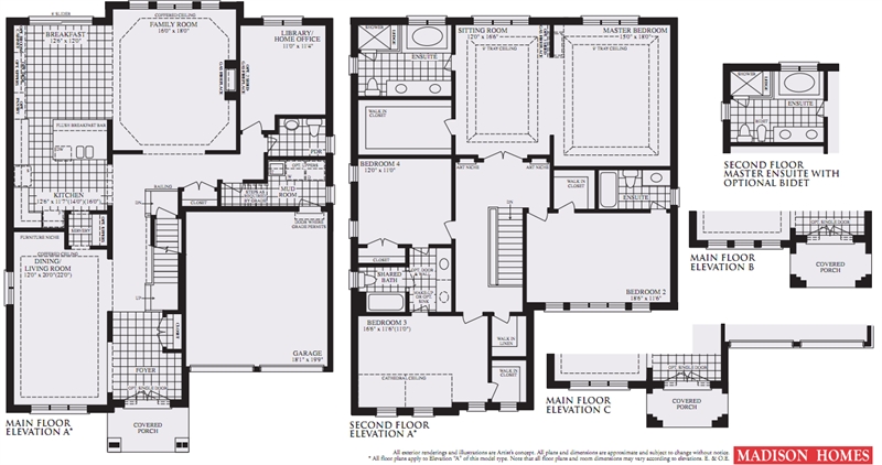 Thornhill Ravines - Stonegate Floor Plan, Vaughan ON | Livabl