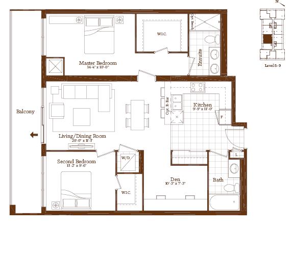 The Metalworks | 2C+D | Floor Plans and Pricing