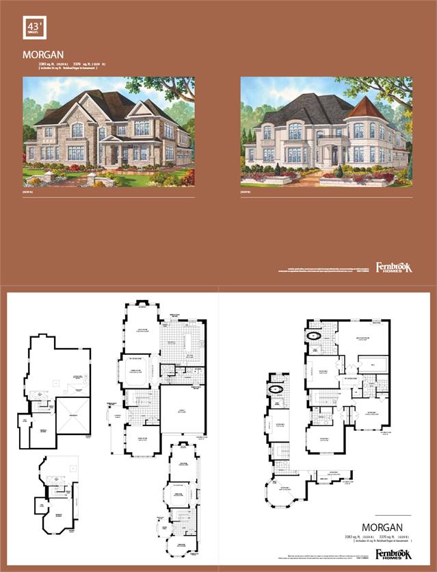 Seven Oaks - Morgan (B) Floor Plan, Oakville ON | Livabl