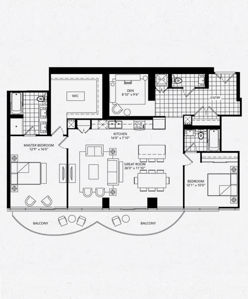 Claridge Icon - New Jacobson Floor Plan, Ottawa ON | Livabl