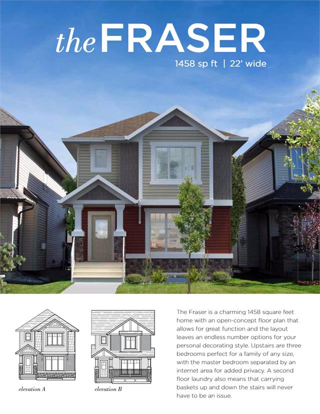 Cavanagh - Fraser Floor Plan, Edmonton AB | Livabl