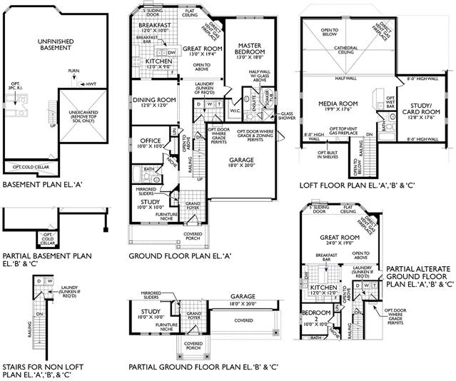 Hedge Road Landing – Jackson’s Point | The Wheeler | Floor Plans and ...