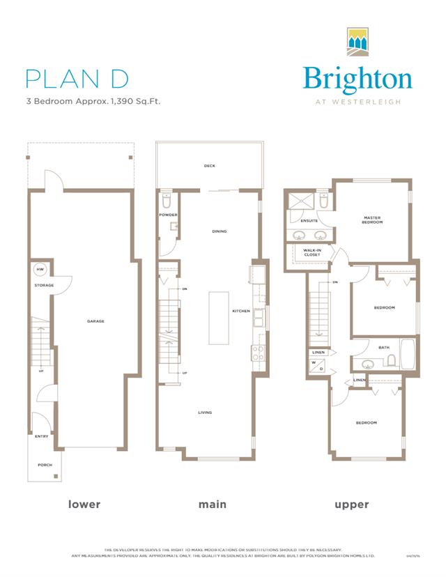 Brighton | D | Floor Plans and Pricing