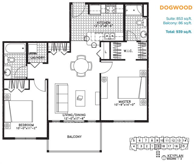 Solara at Skyview - Dogwood Floor Plan, Edmonton AB | Livabl