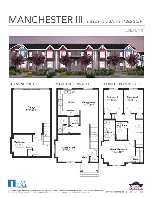 Kernohan - Manchester II Floor Plan, Edmonton AB | Livabl