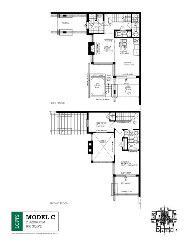Muskoka Bay Resort - Model C Floor Plan, Gravenhurst ON | Livabl