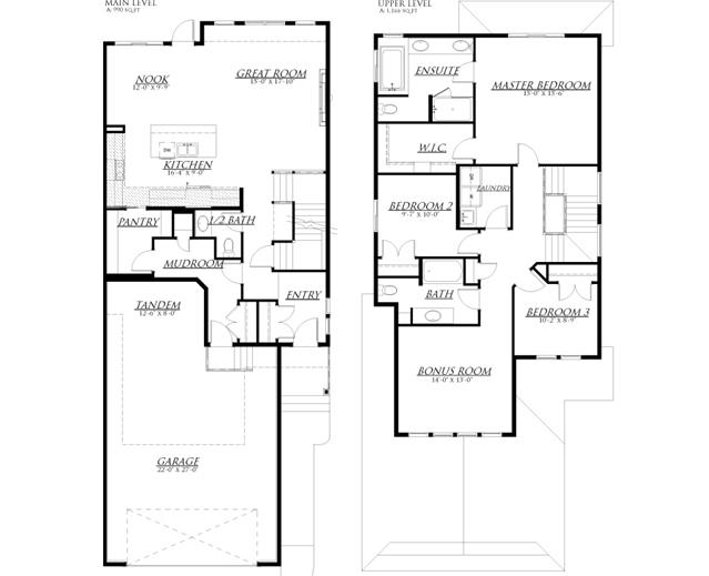 Timberidge at Edgemont - Allegro D Floor Plan, Edmonton AB | Livabl