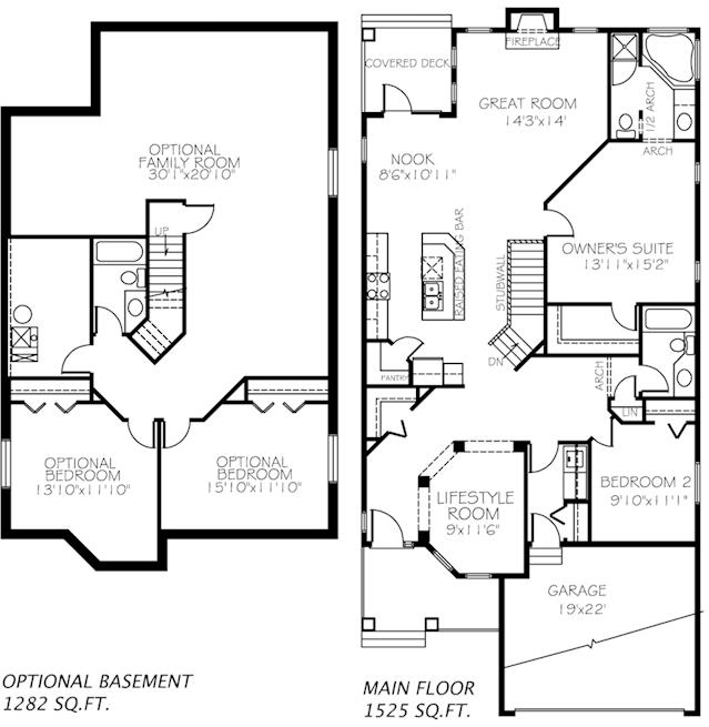 Granville - Oxford Floor Plan, Edmonton AB | Livabl