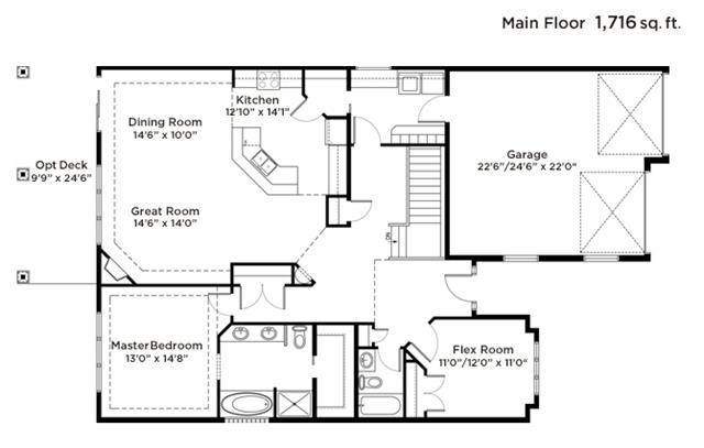 Touchmark at Wedgewood - Mayfair Floor Plan, Edmonton AB | Livabl