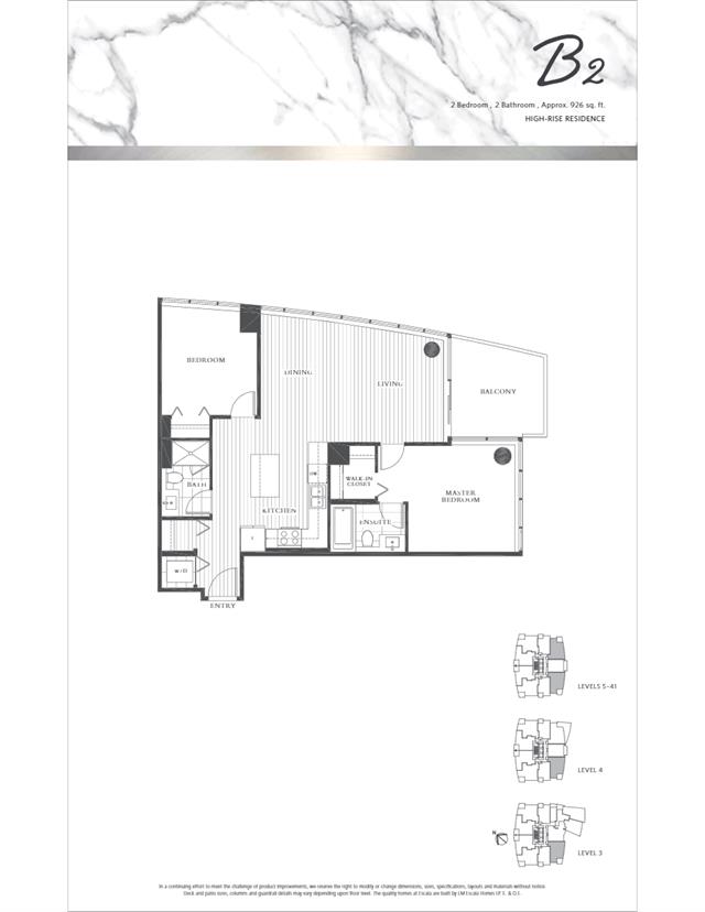 Escala - B2 Floor Plan, Burnaby BC | Livabl