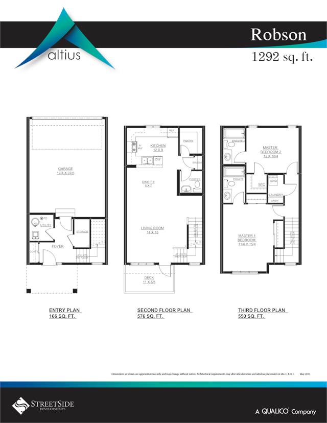 Crystallina Townhomes by StreetSide Developments - #33 Robson, Edmonton ...