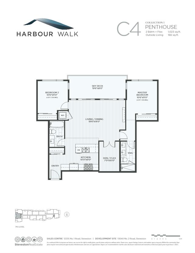 Harbour Walk - C4 Floor Plan, Richmond BC | Livabl