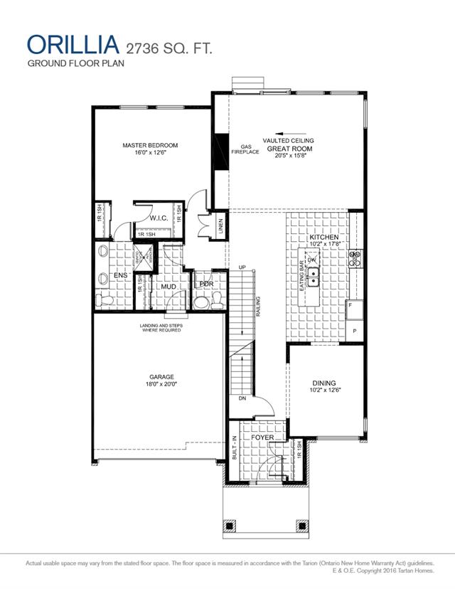 Havencrest - Orillia Floor Plan, Ottawa ON | Livabl