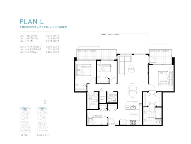 Parc Riviera (Monaco) - L Floor Plan, Richmond BC | Livabl