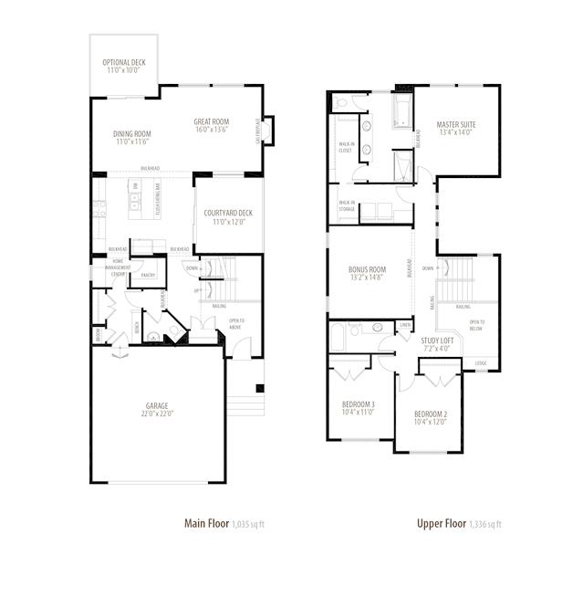 Legacy - Henderson Floor Plan, Calgary AB | Livabl
