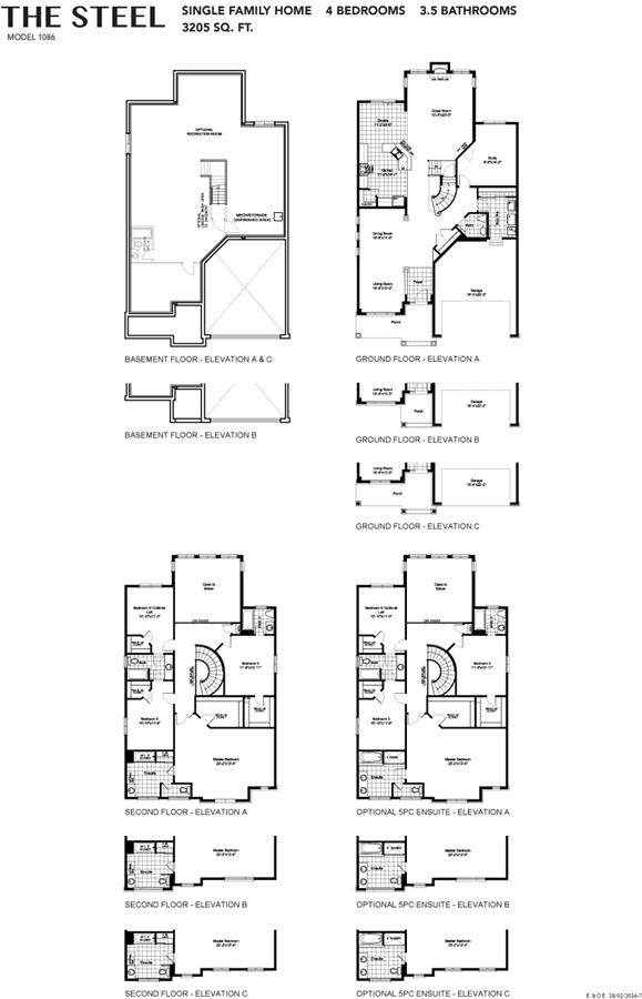 Rathwell Landing - The Steel Floor Plan, Ottawa ON | Livabl