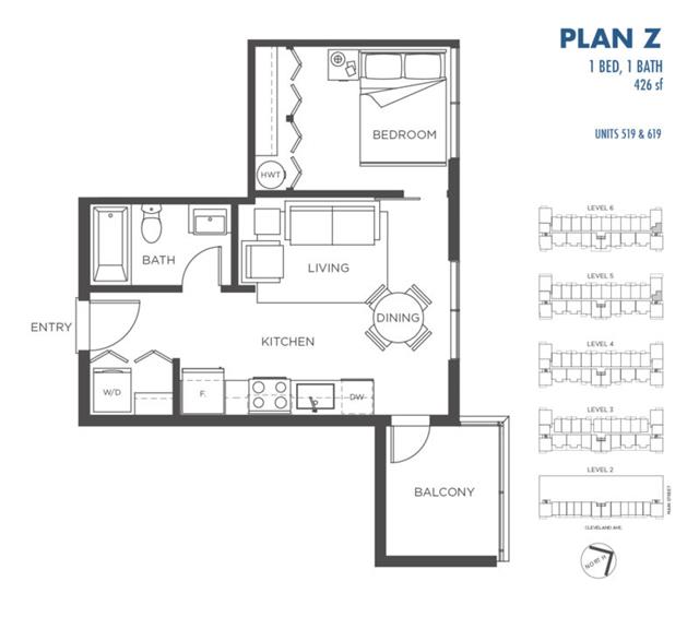 The Main - Z Floor Plan, Squamish BC | Livabl