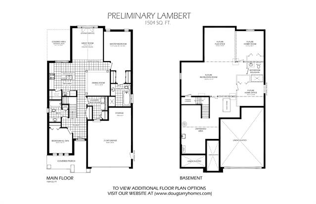 Harrisview - Lambert Floor Plan, Ingersoll ON | Livabl
