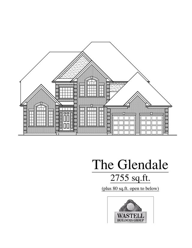 The Glendale floor plan at The Meadowlands of Sunningdale in London, ON