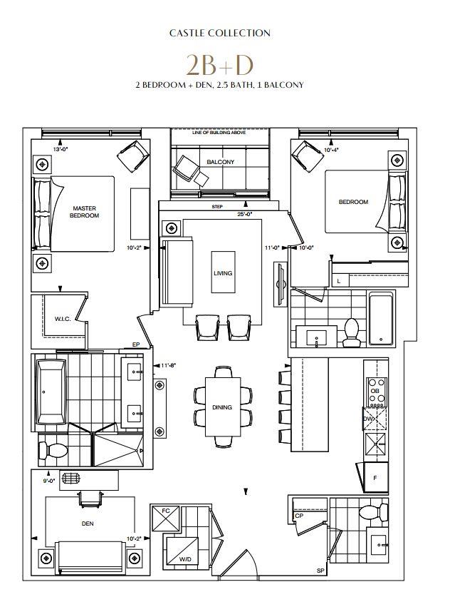 Bianca | 2B+D | Floor Plans and Pricing