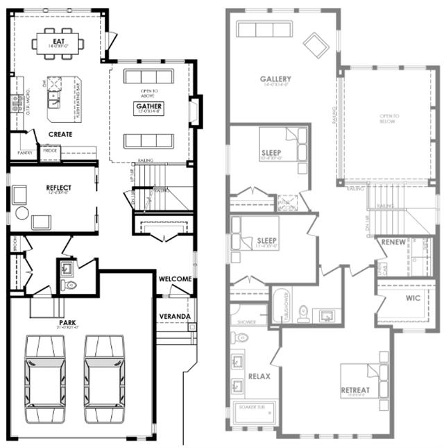 Newcastle - Omega Floor Plan, Edmonton AB | Livabl