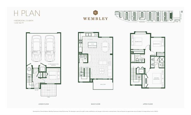 Wembley | H | Floor Plans and Pricing