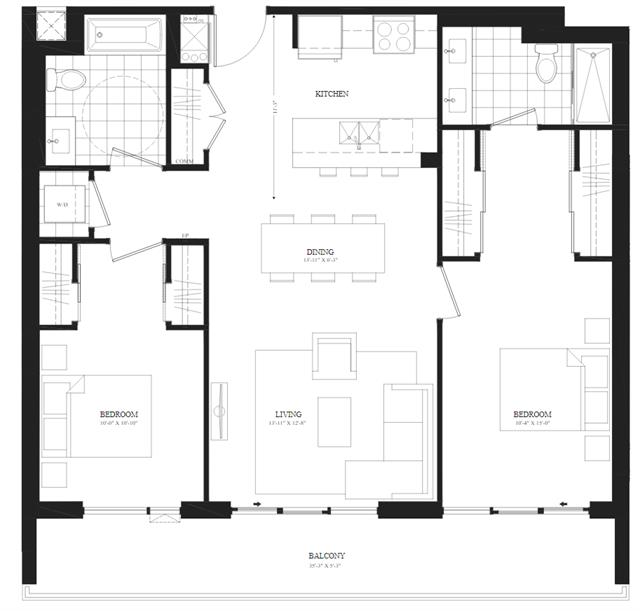 The Gaslight District - The River Floor Plan, Cambridge ON | Livabl