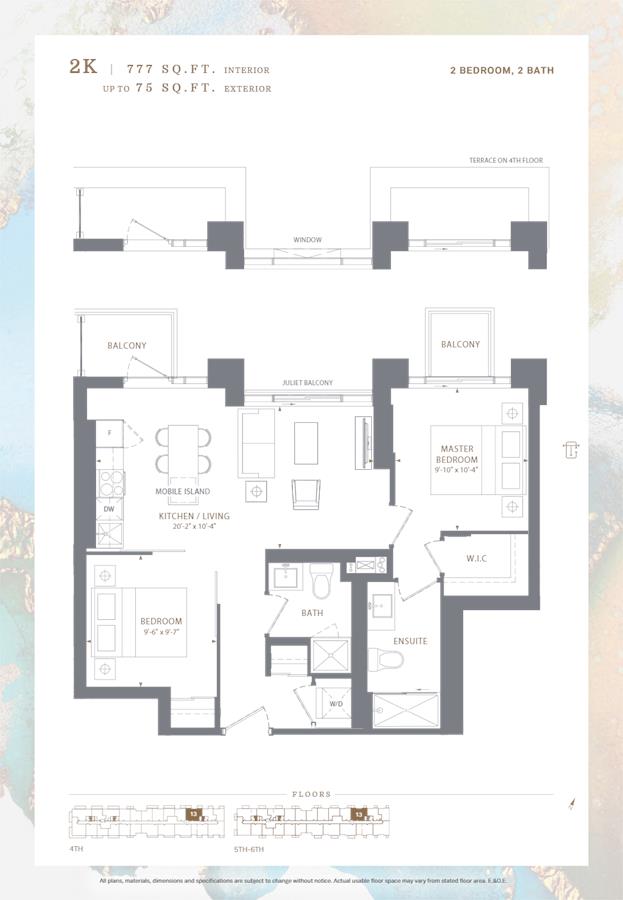 The Charlotte - 2K Floor Plan, Ottawa ON | Livabl