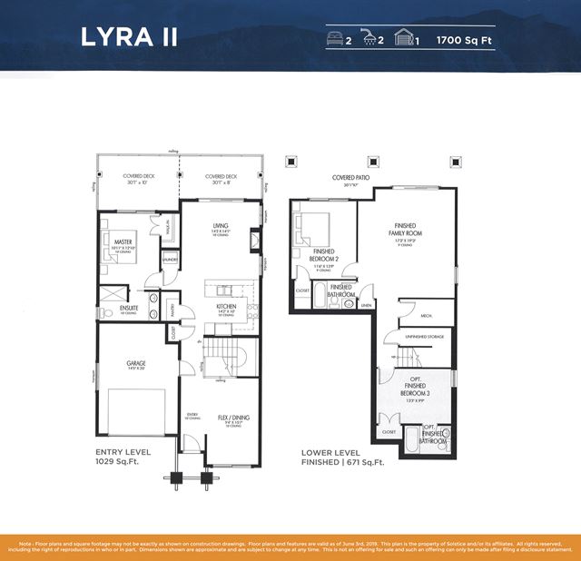 Solstice at Tower Ranch - Lyra II Floor Plan, Kelowna BC | Livabl